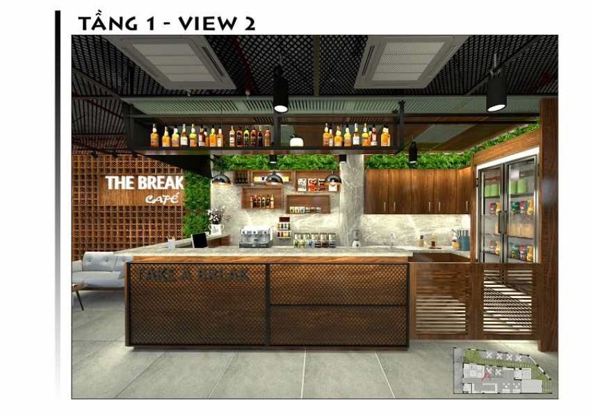 Quán cà phê : The Break Cafe